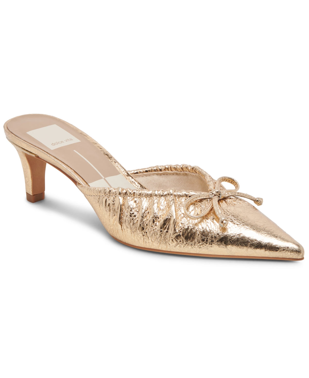 Click here for Dolce Vita Womens Kairi Mid-Heel Pointed-Toe Pumps... prices
