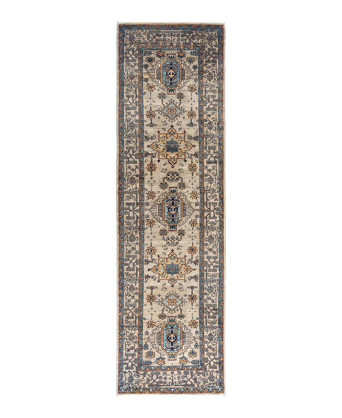 Click here for Adorn Hand Woven Rugs Serapi M1999 28x910 Runner A... prices