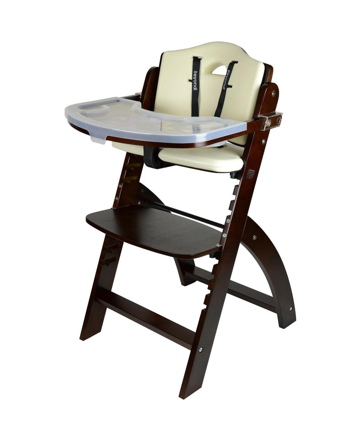 Click here for Abiie Beyond Junior Y High Chair - Mahogany - Crea... prices