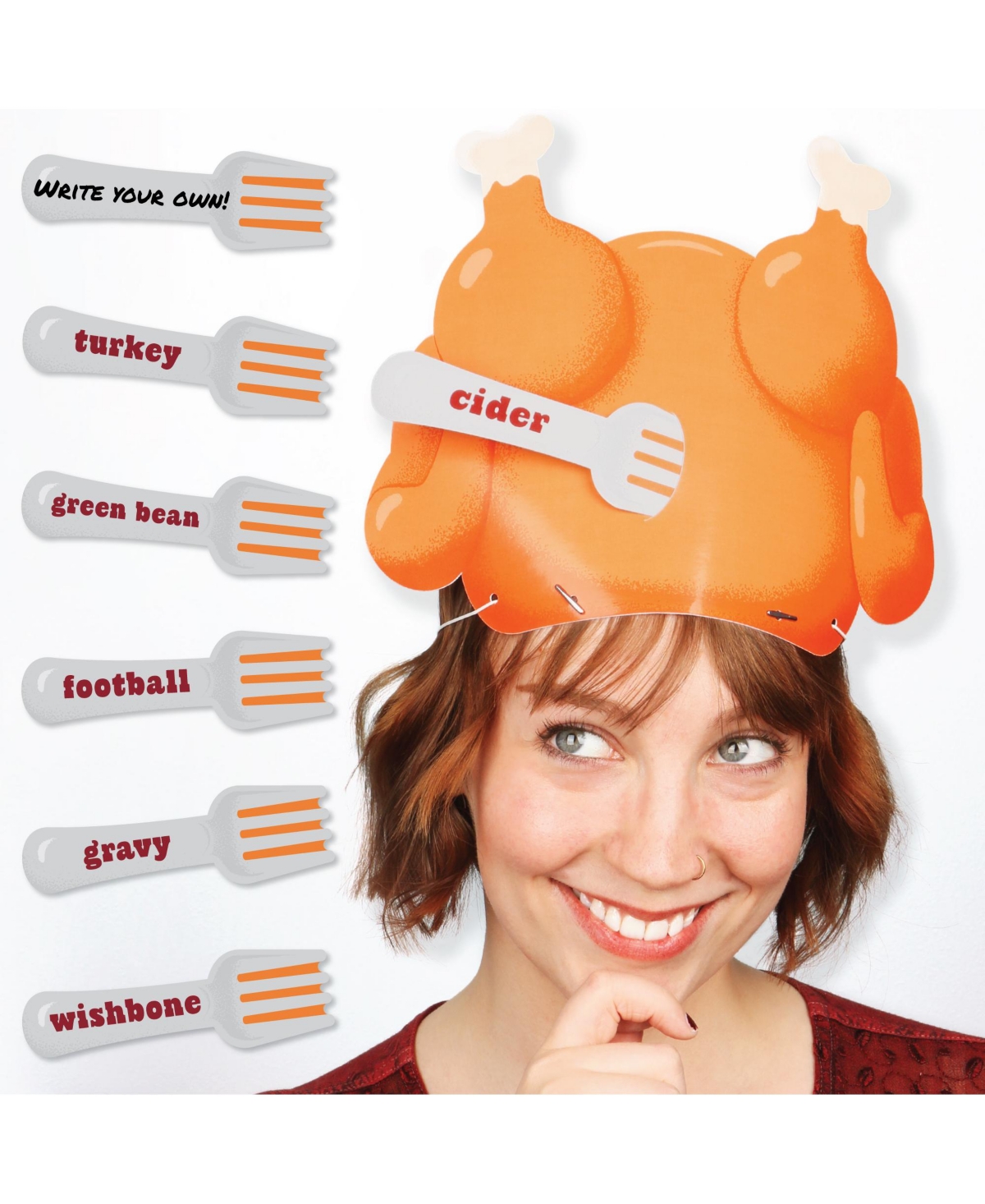 Big Dot of Happiness Thanksgiving Turkey Guessing Game, Friendsgiving ...