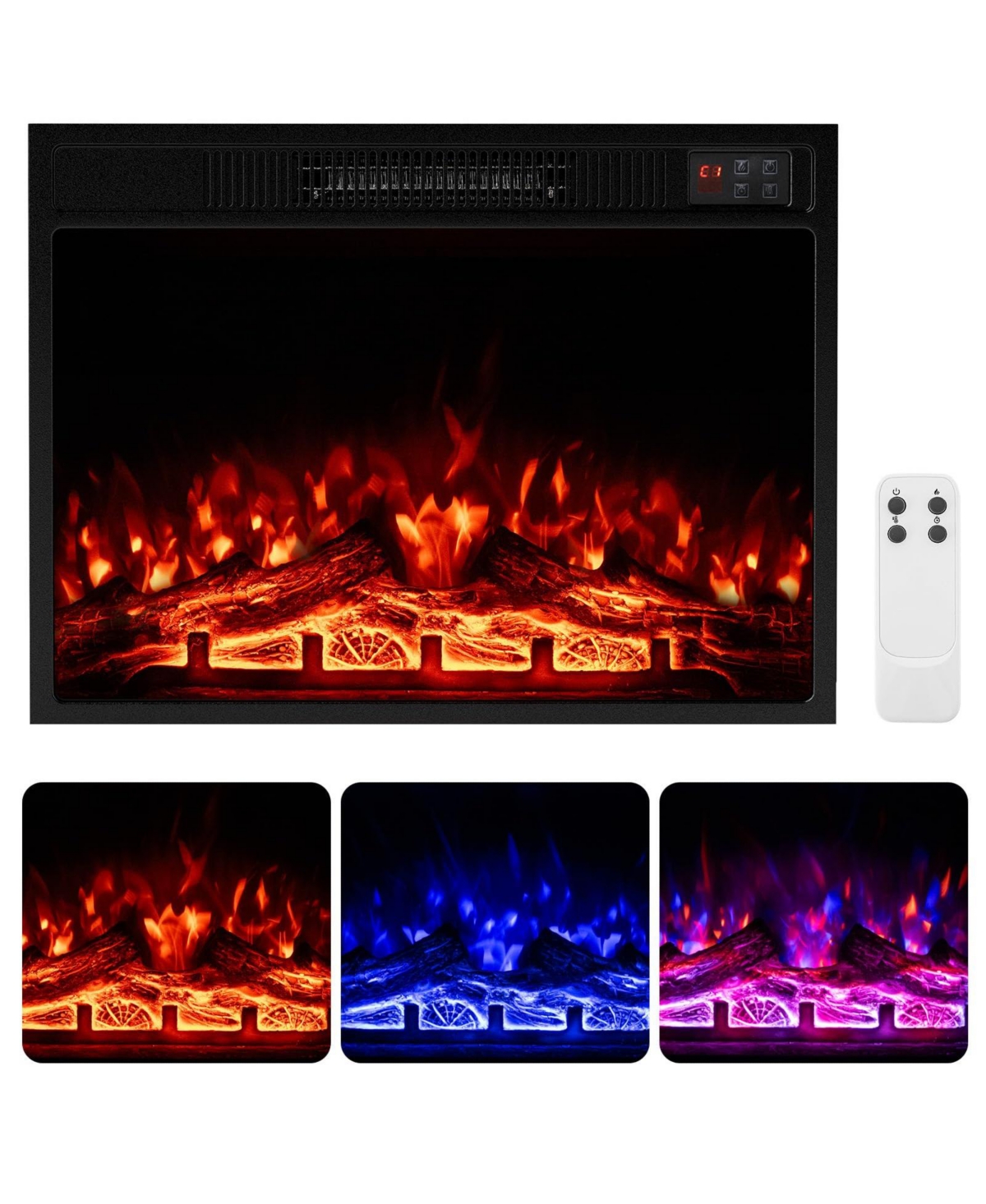 Click here for Sugift 23 Inch Electric Fireplace Insert Fireplace... prices