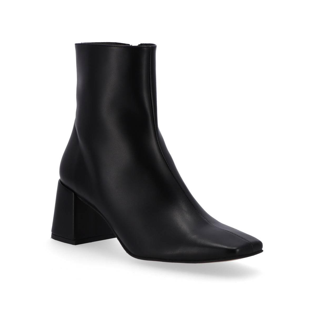 Click here for Alohas Womens Watercolor Ankle Boots - Black prices