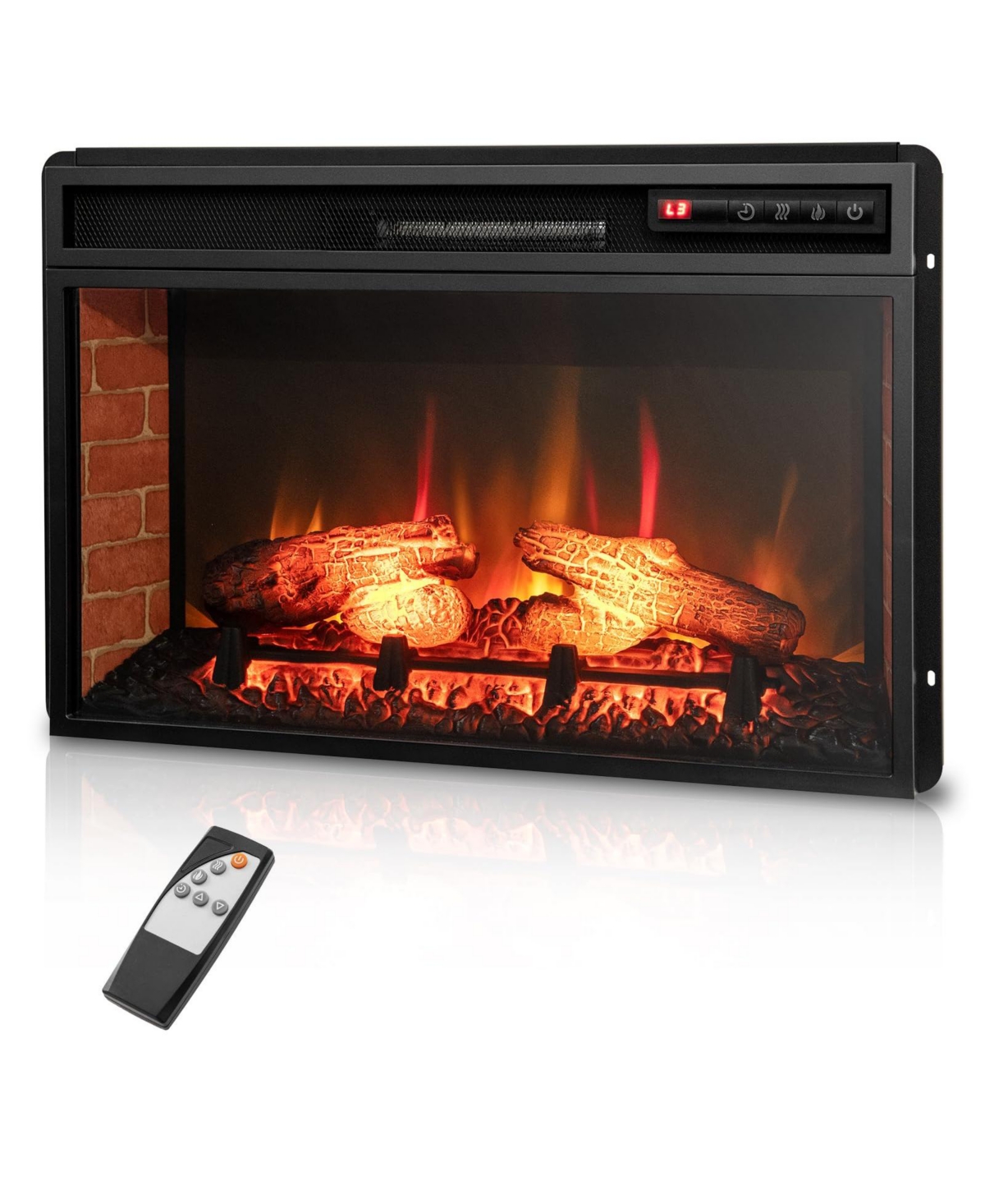 Click here for Sugift 26 Inch Infrared Electric Fireplace Insert... prices