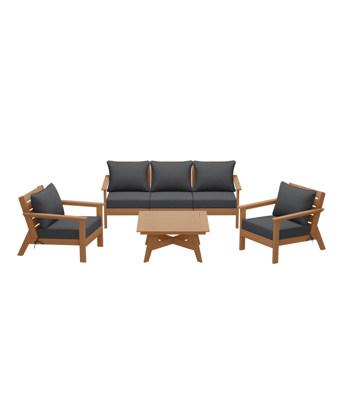 Click here for WestinTrends Outdoor 6-Piece Teak Modular Sectiona... prices