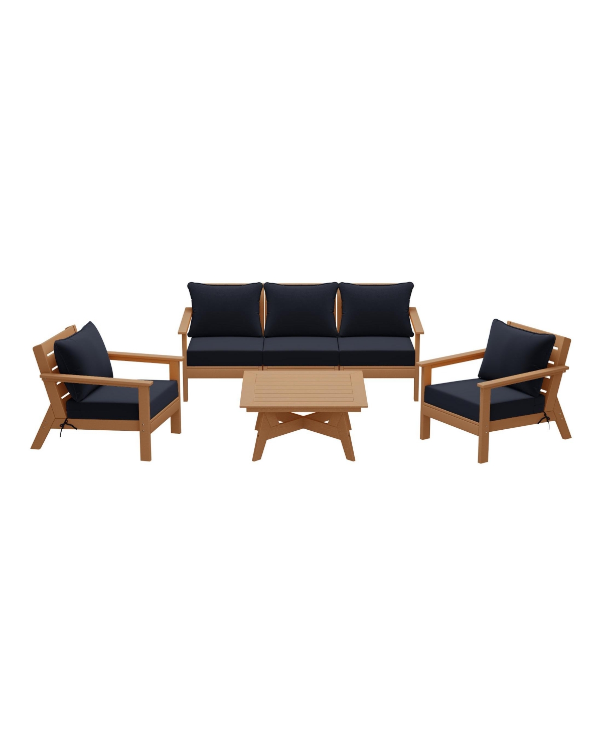 Click here for WestinTrends Outdoor 6-Piece Teak Modular Sectiona... prices