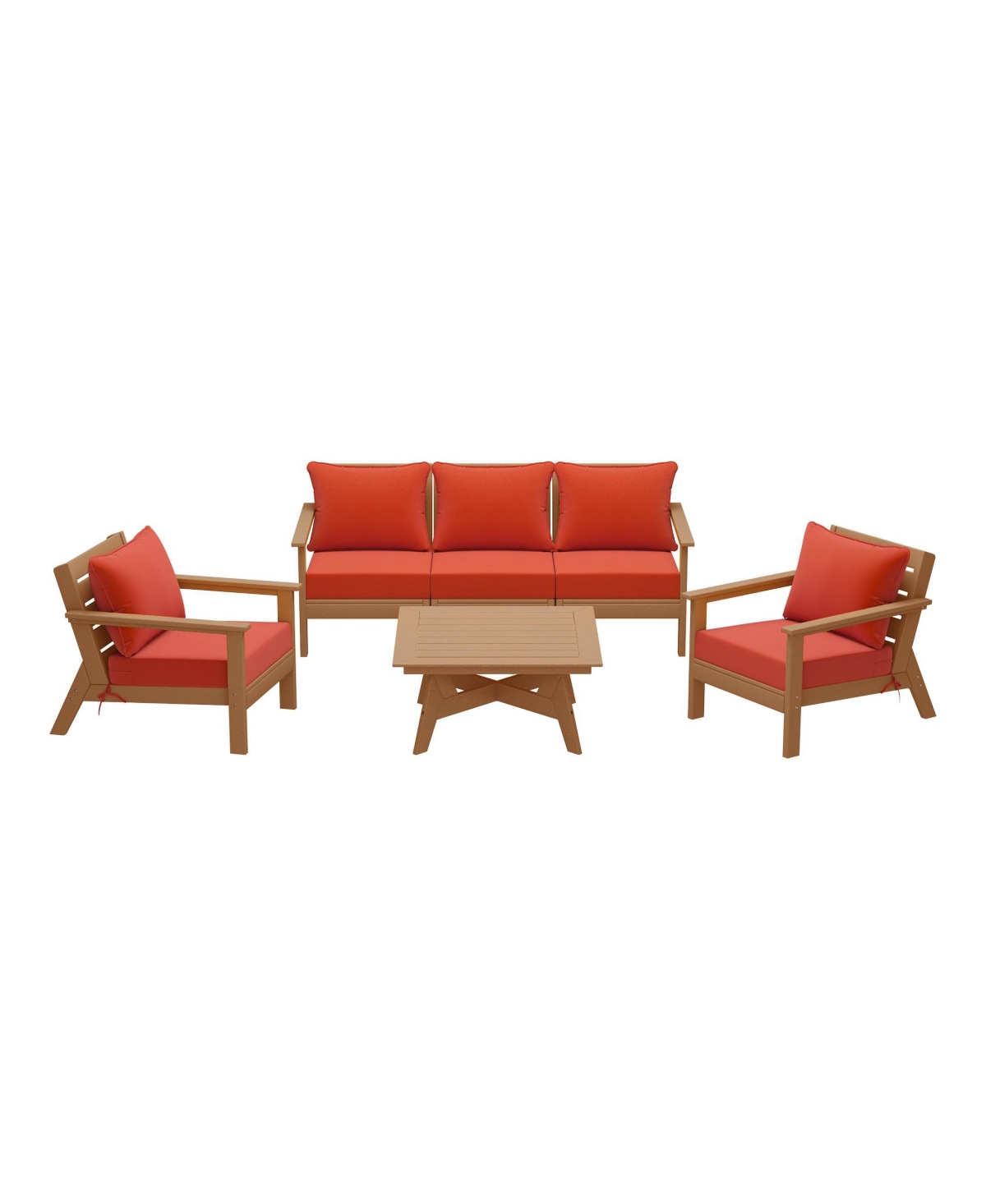 Click here for WestinTrends Outdoor 6-Piece Teak Modular Sectiona... prices