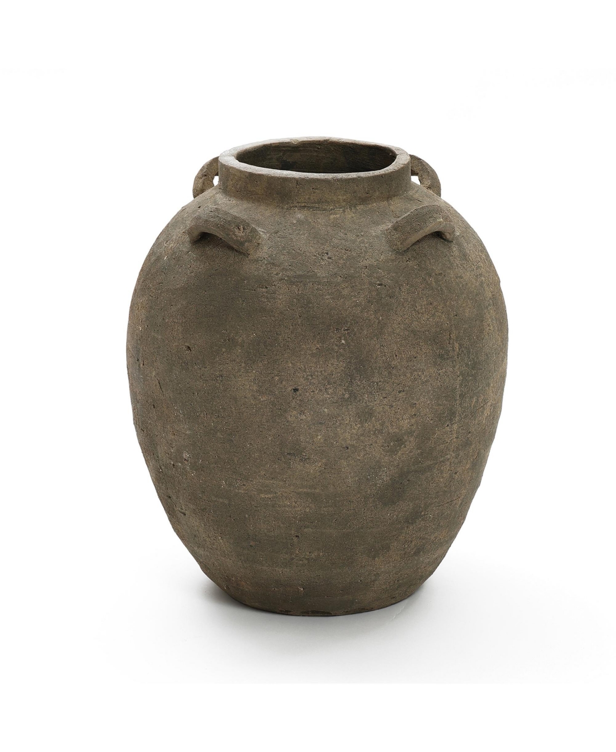 Click here for LuxenHome Rustic Brown Terracotta Cauldron 15.4-In... prices