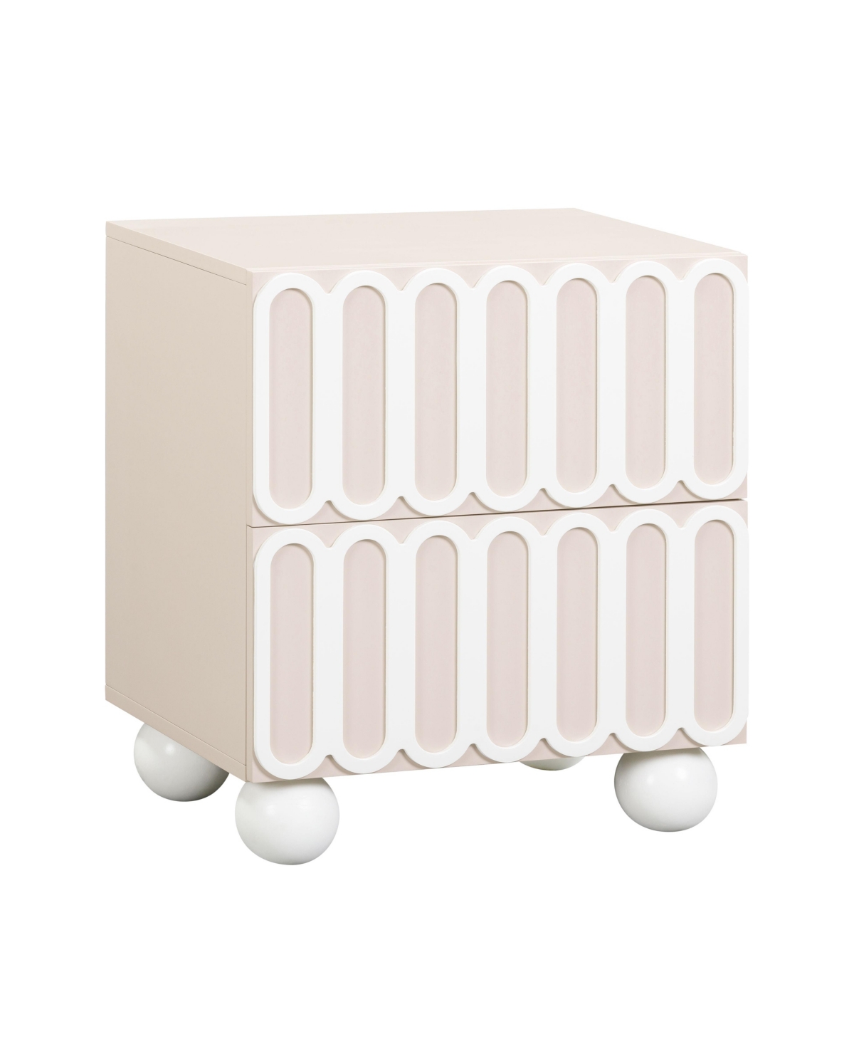 Click here for Tov Furniture 16 Wood Nightstand - Taupe prices