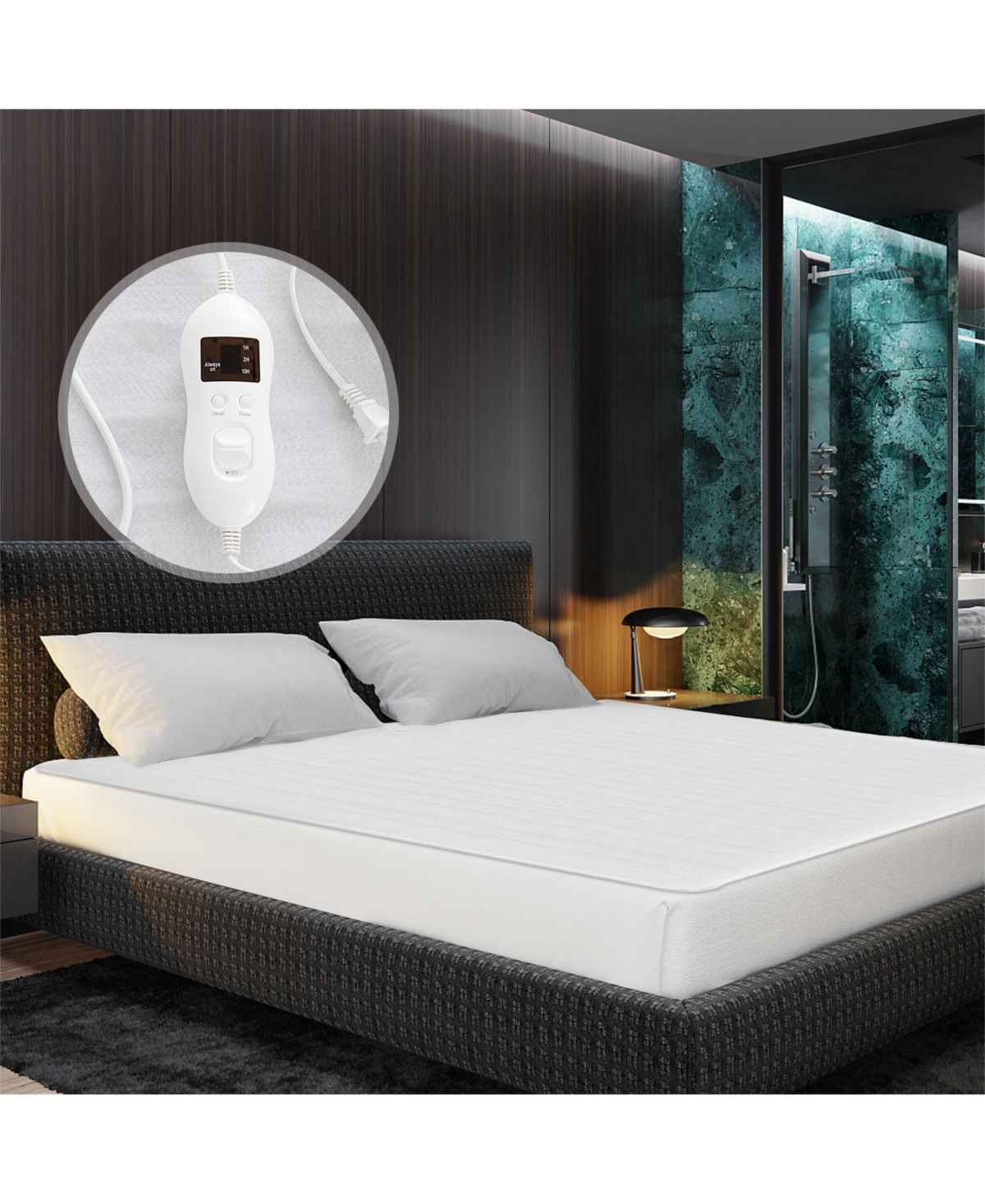 Click here for Gouun Safe Electric Heated Mattress Pad with 4 Siz... prices