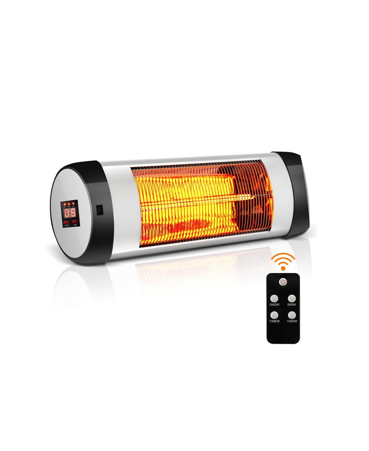 Click here for 1500W Wall-Mounted Electric Patio Infrared Heater... prices