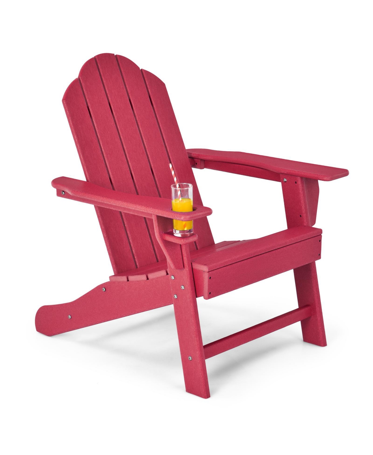 Click here for Gouun Outdoor Adirondack Chair with Built-in Cup H... prices