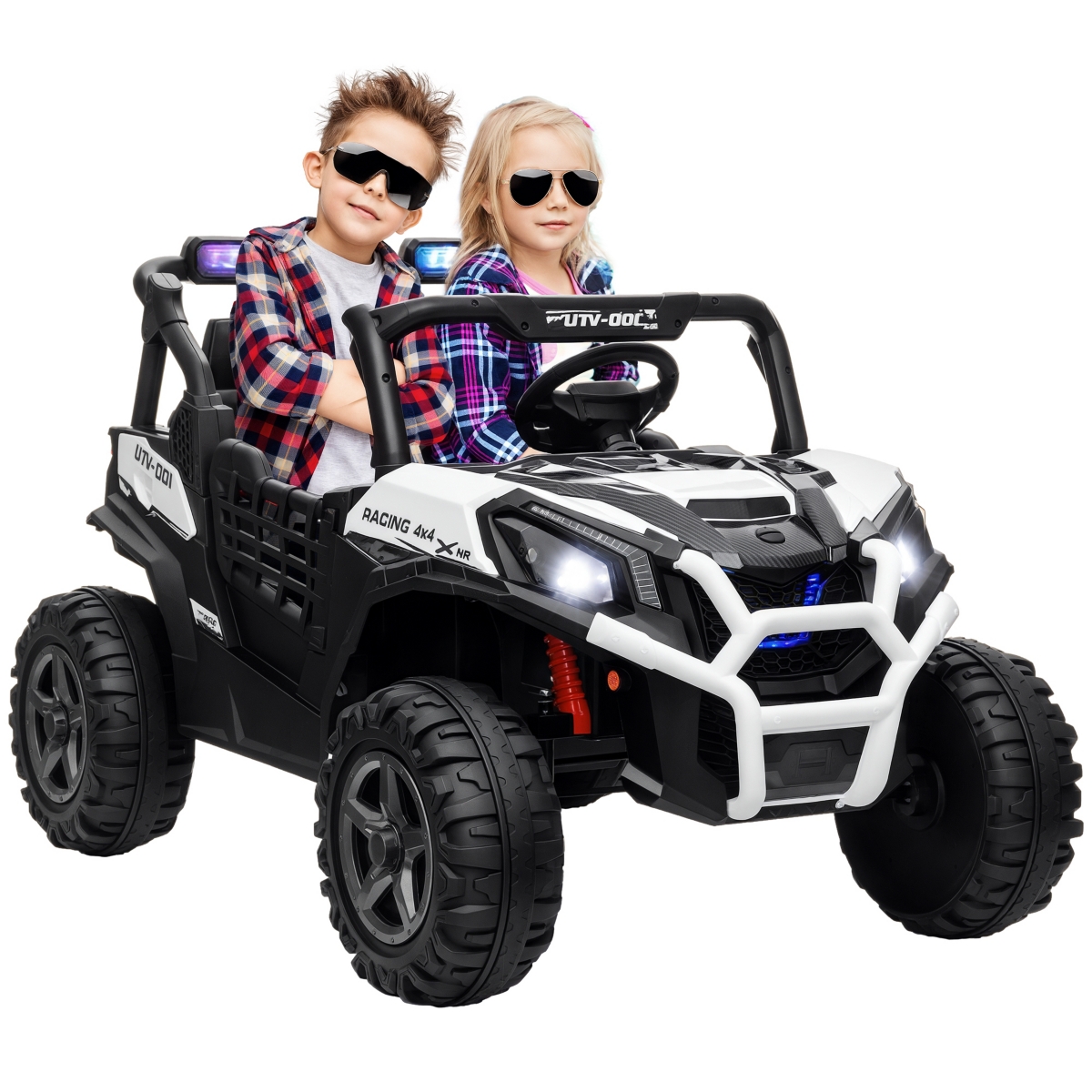 Click here for Qaba 2 Seater 24V Electric Car for Kids with Remot... prices