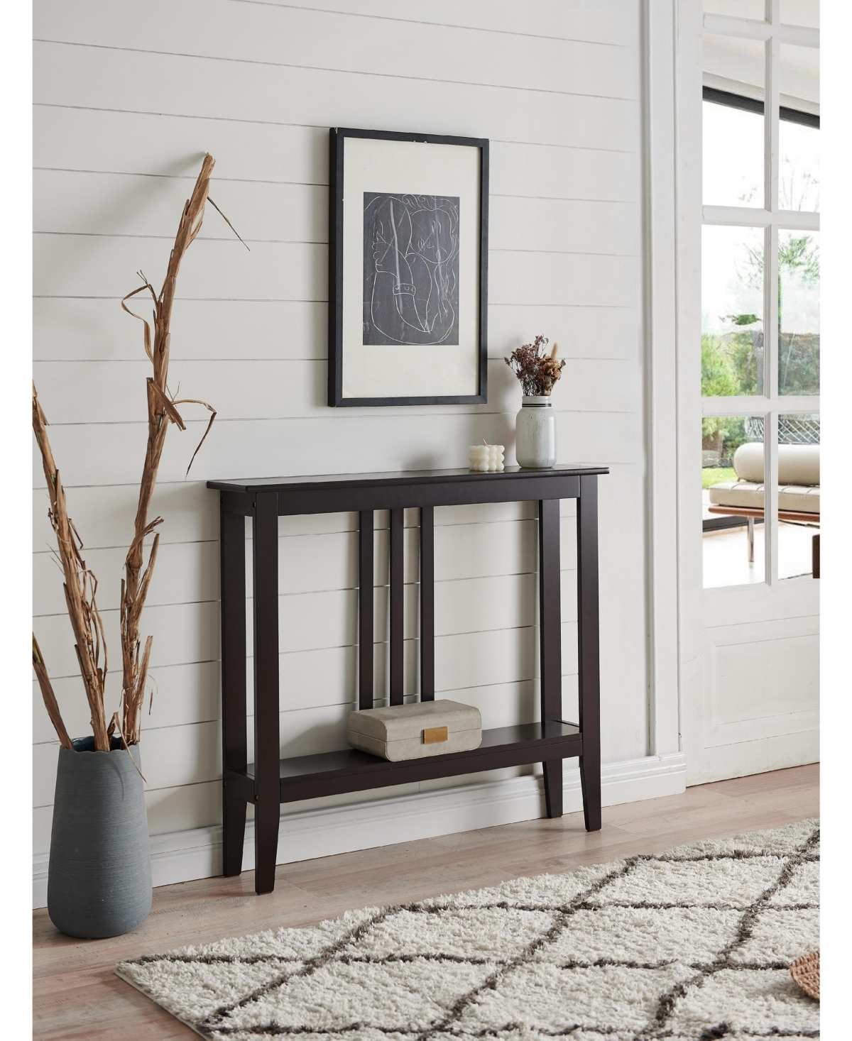 Click here for Kings Brand Furniture Entryway Table - Narrow Cons... prices