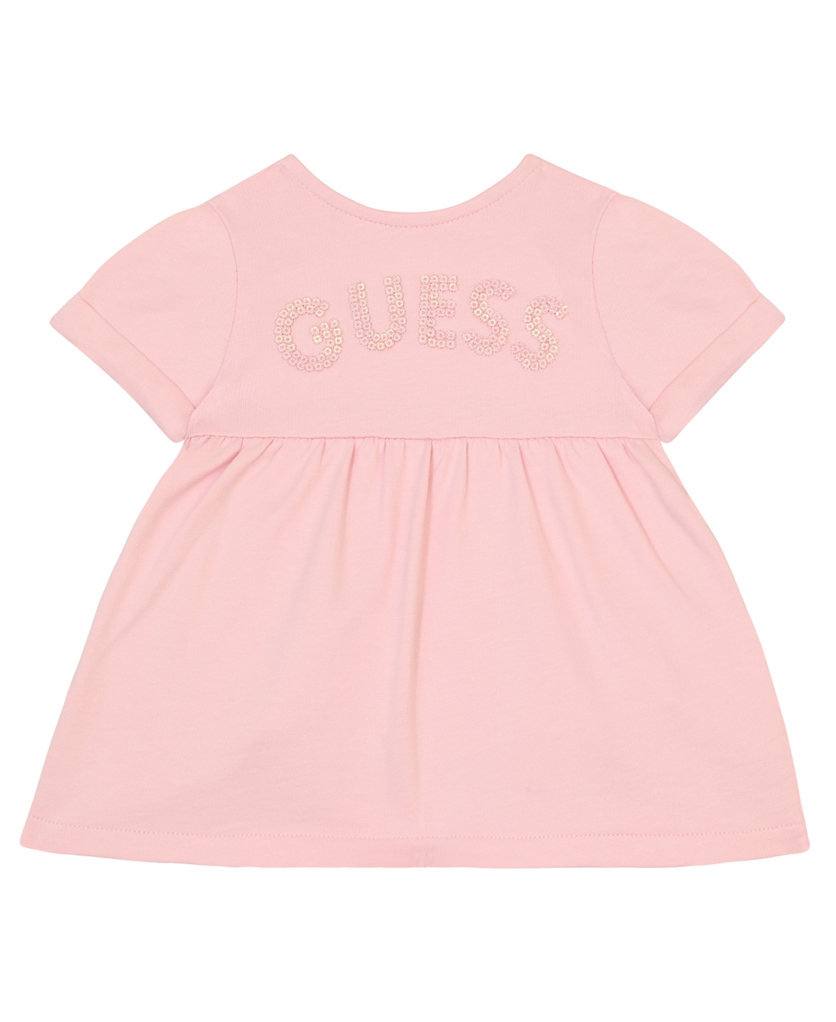 Click here for Guess Baby Girl Baby Terry Short Sleeve Dress - Pi... prices