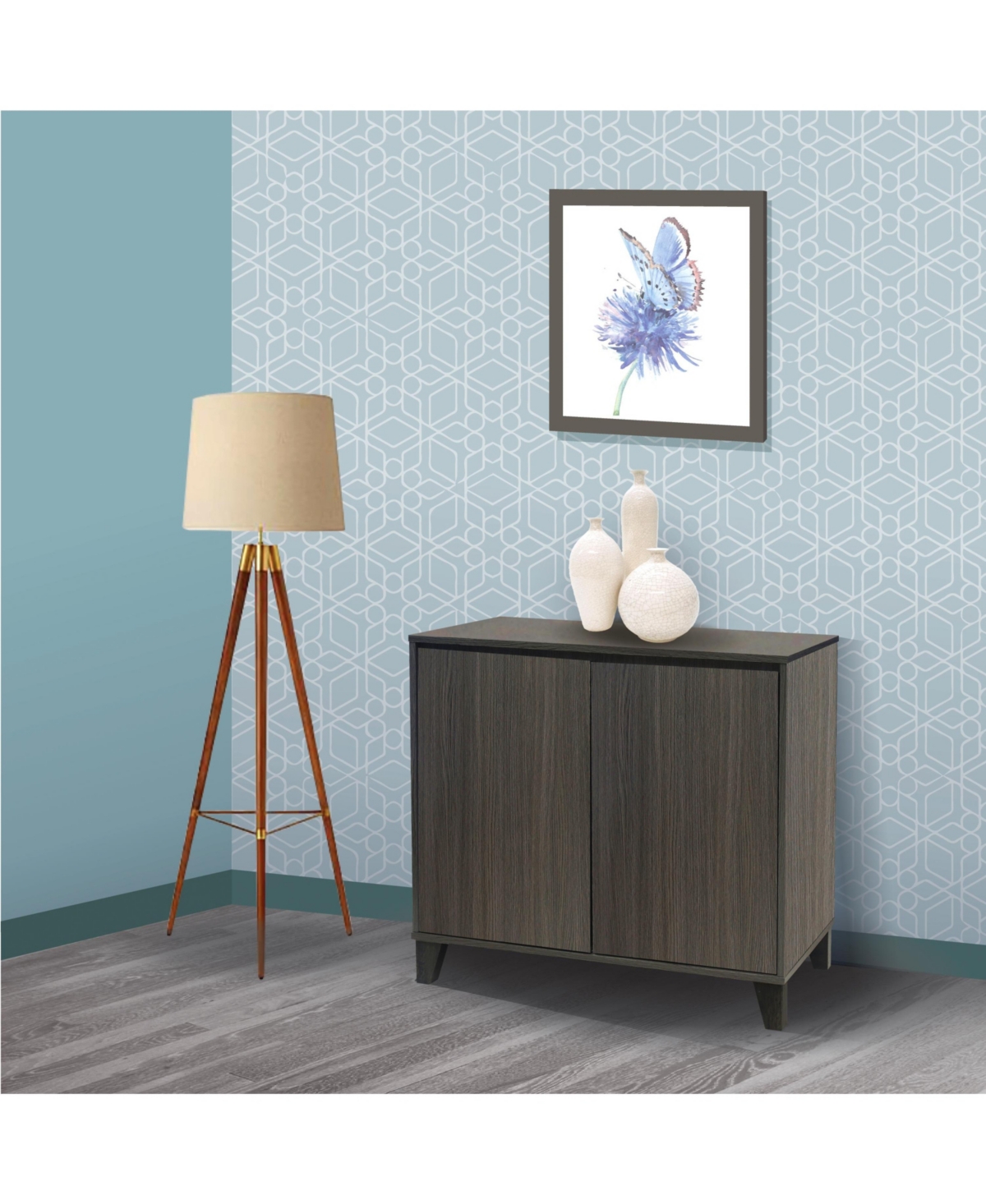 Click here for Kings Brand Furniture Carmelo 2-Door Accent Cabine... prices
