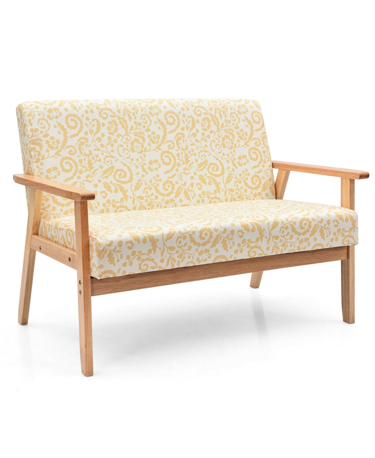 Click here for Gouun Modern Fabric Loveseat Sofa Couch Upholstere... prices