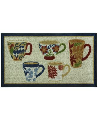 Bacova Kitchen Coffee 22" x 40" Rug - Macy's