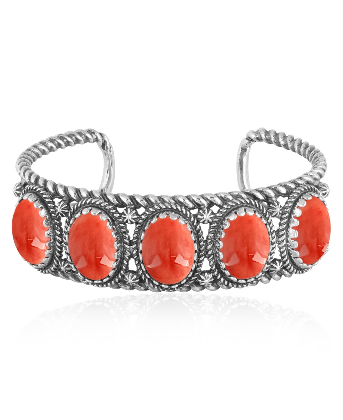 Click here for American West Jewelry Sterling Silver Red Spiny Oy... prices