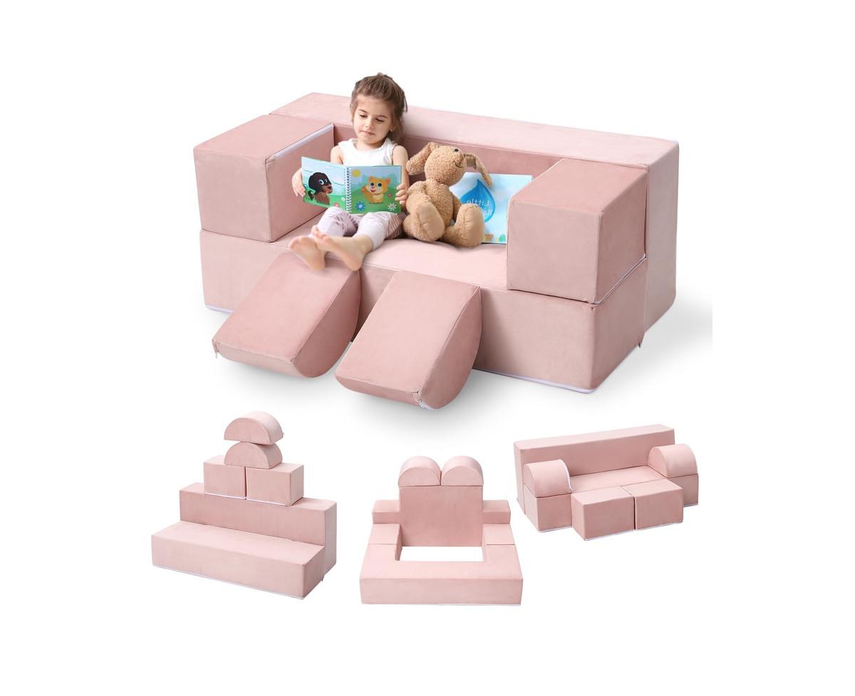 Click here for gaomon Kids Play Couch  6Pcs Modular Kids Play Sof... prices