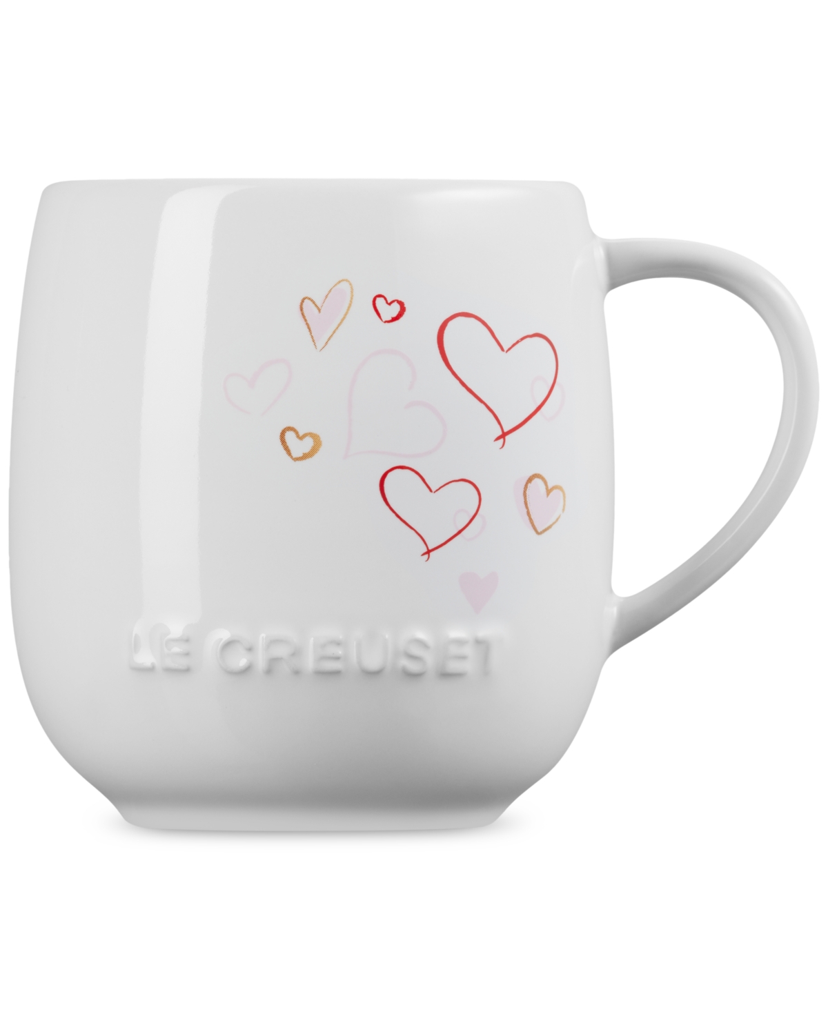 Click here for Le Creuset Stoneware Heritage Mon Ceur Mug  13-Oz.... prices