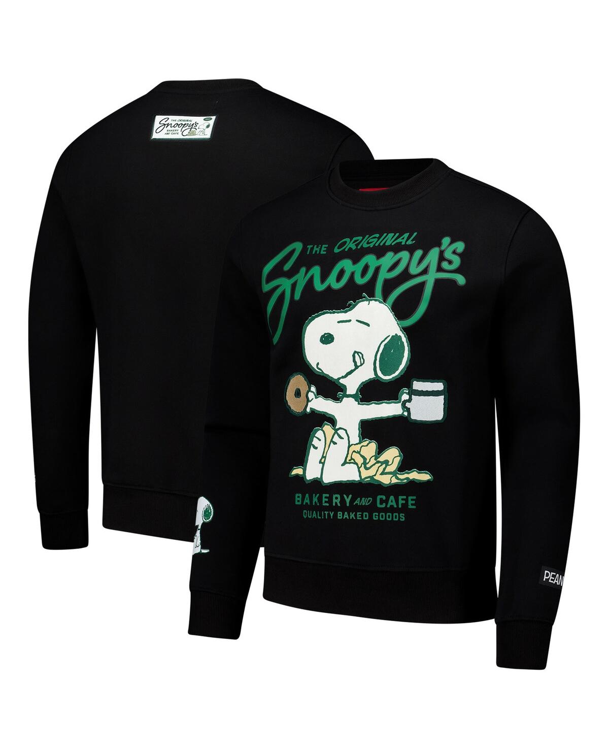 Click here for Freeze Max Mens Black Peanuts Snoopy Bakery and Ca... prices