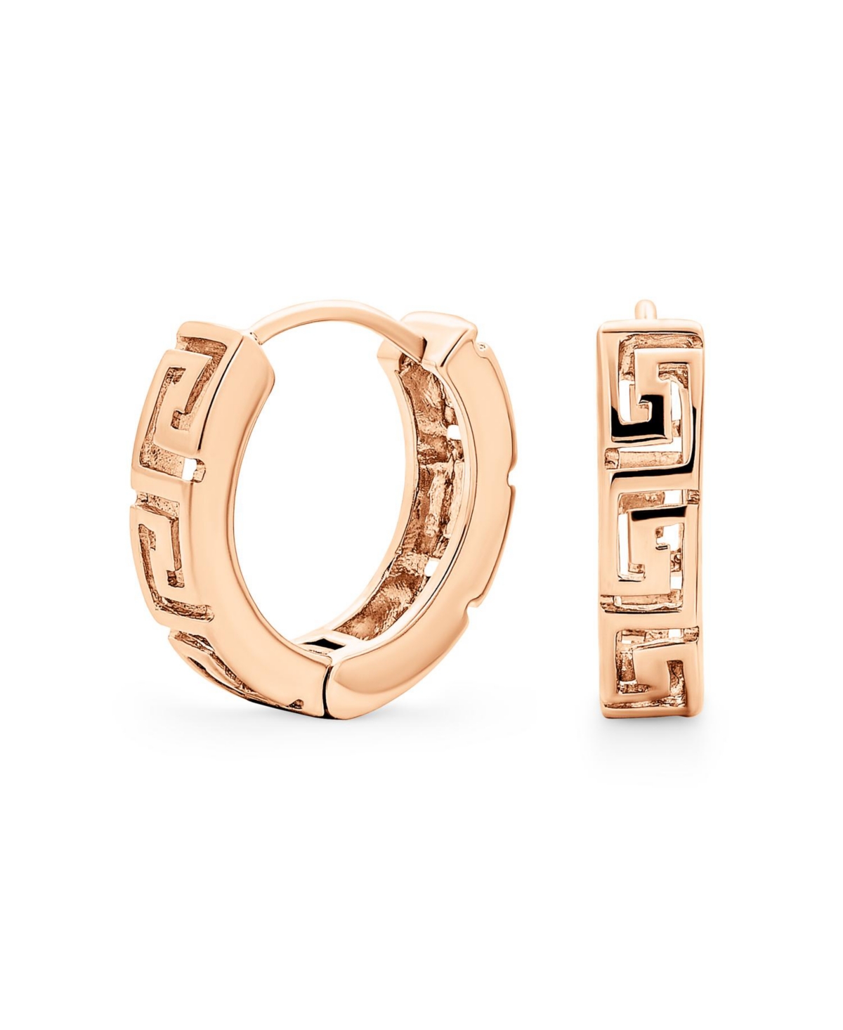 Click here for Bling Jewelry European Greek Key Design Two Tone T... prices