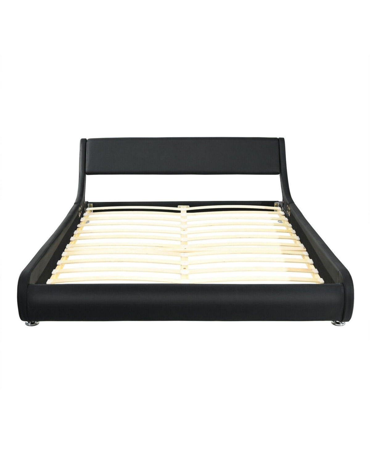 Click here for Gouun Full Size Faux Leather Upholstered Platform... prices