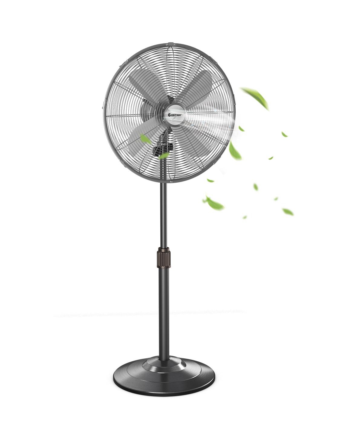 Click here for 18" Metal Oscillating Pedestal Fan 3 Wind Spe... prices