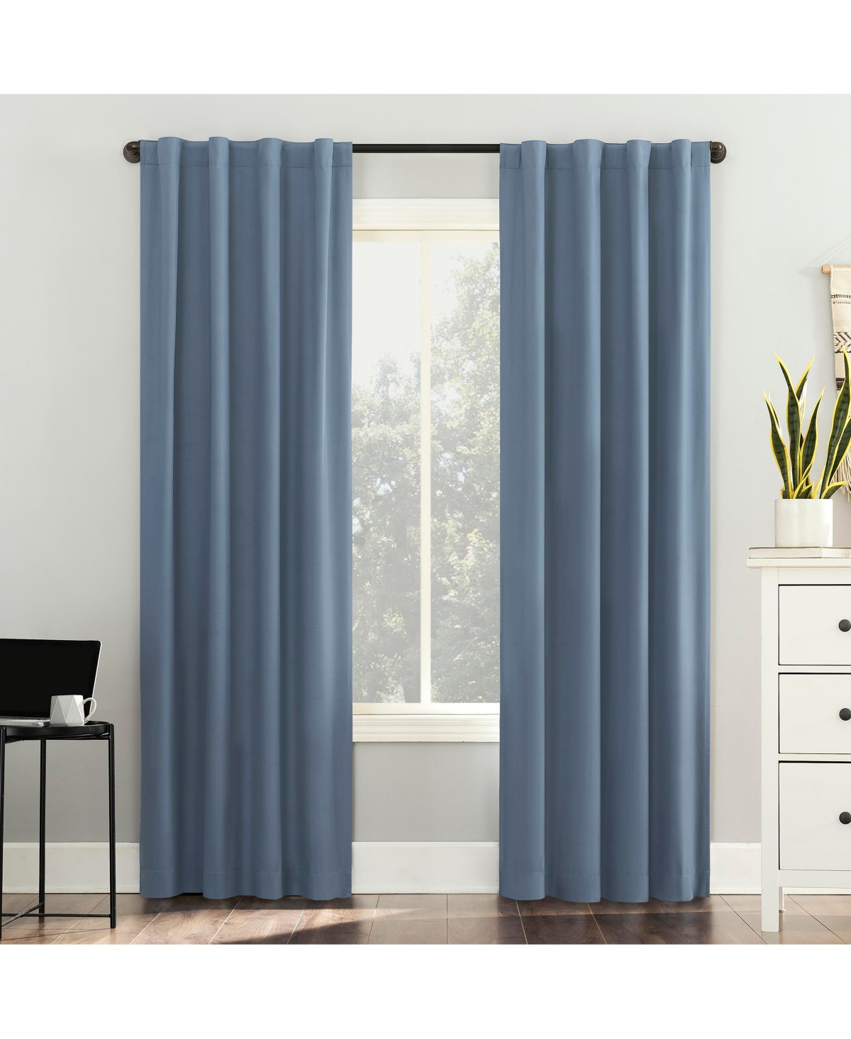 Click here for Cyrus Thermal 100 Blackout Back Tab Curtain Panel... prices
