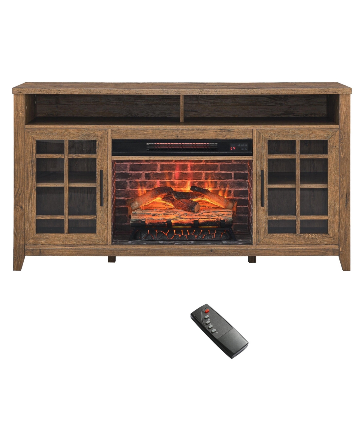 Click here for Mondawe 55 Inch Tv Media Stand With Electric Firep... prices