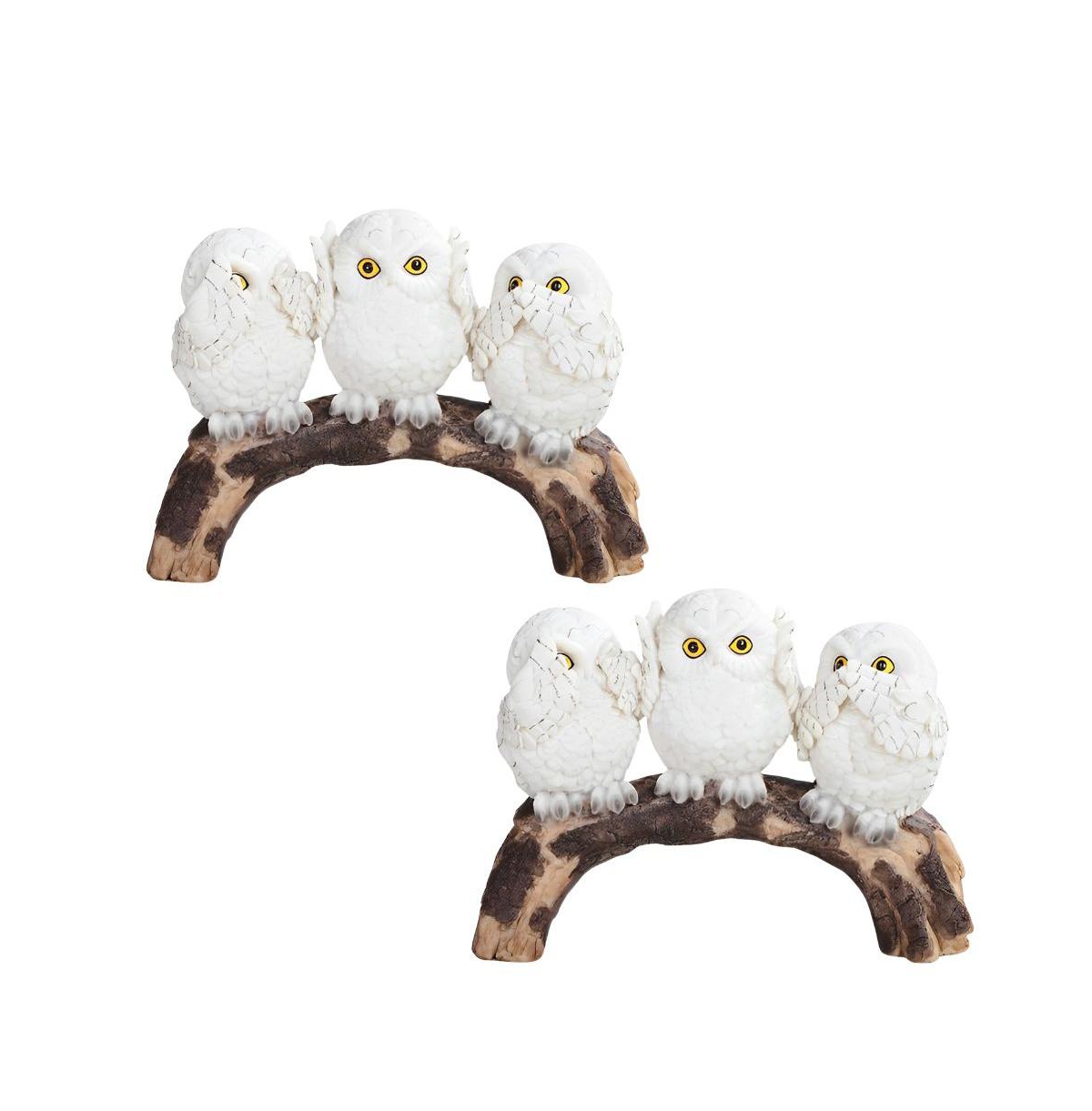 Click here for Fc Design 2-pc Gift Set 8W Set Snowy Owl Standing... prices