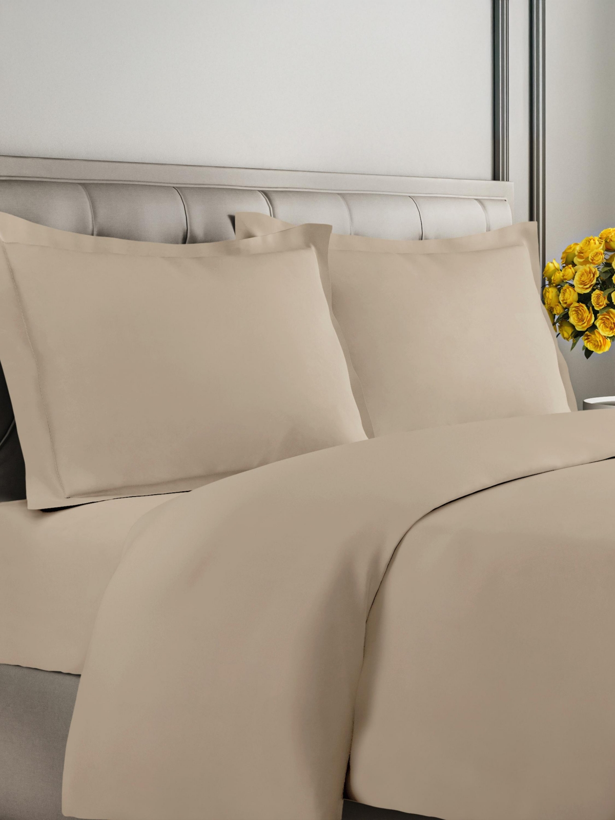 Click here for Premium Microfiber Duvet Cover Set - Full - Cream... prices