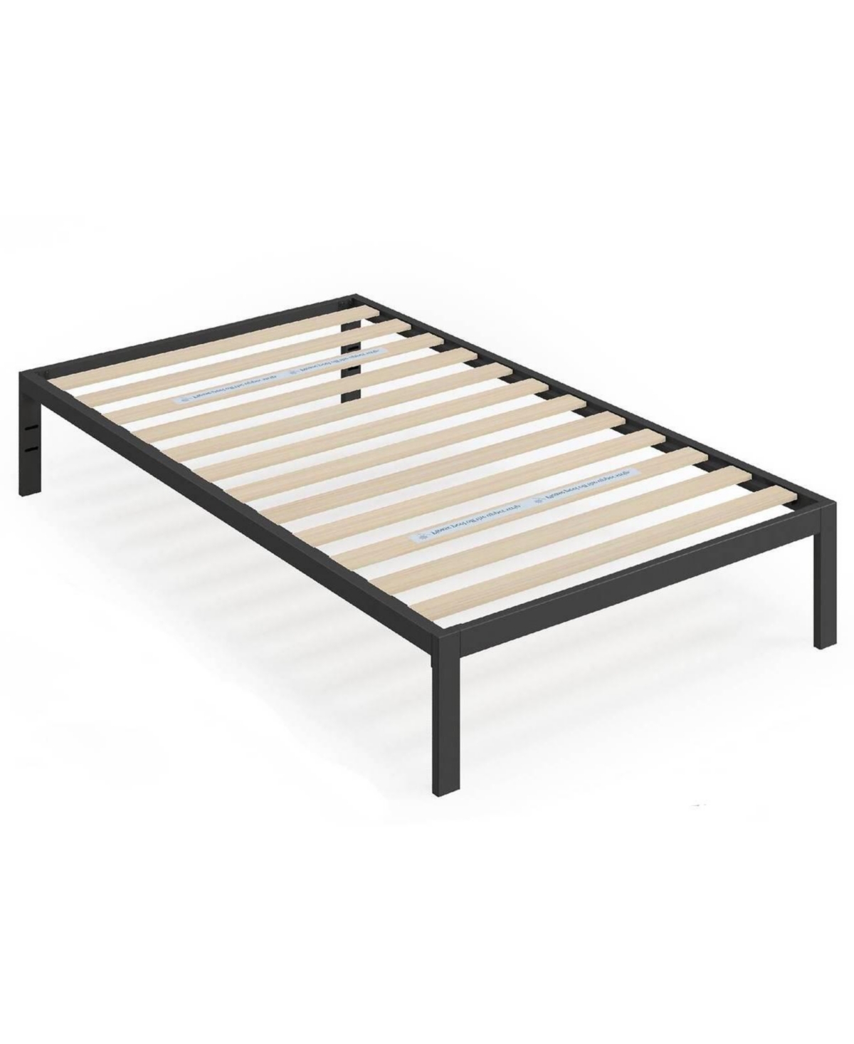 Click here for Slickblue Twin Metal Platform Bed Frame with Woode... prices