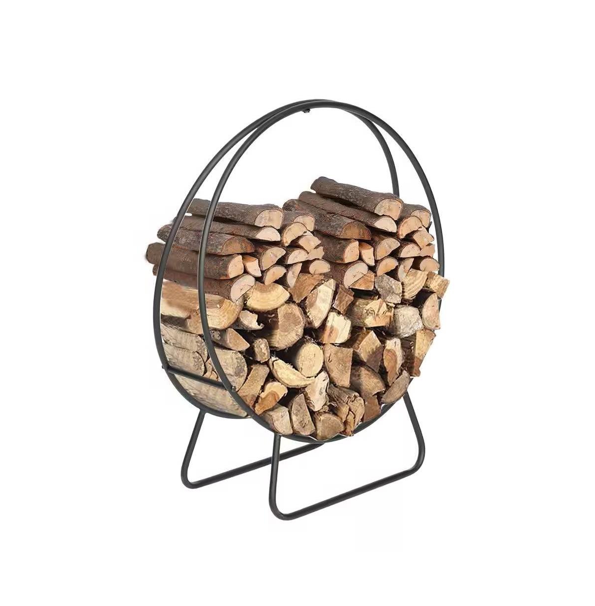 Click here for Slickblue Indoor/Outdoor Round Firewood Log Rack f... prices
