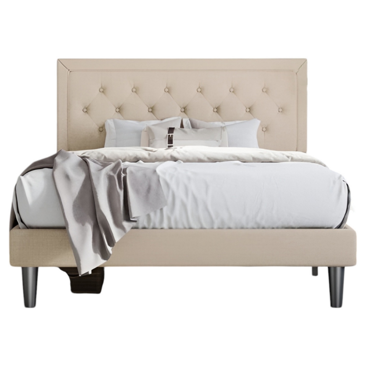 Click here for Platform Bed with Adjustable Headboard – Up... prices
