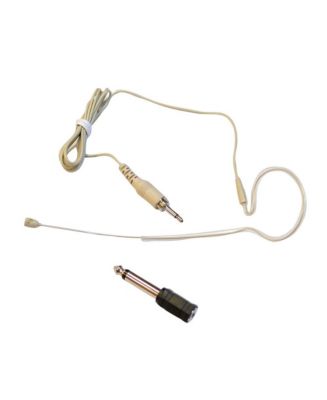 Pyle Headworn Omni-Directional Microphone, 1.2M Wired Boom, 3.5mm/1/4 ...