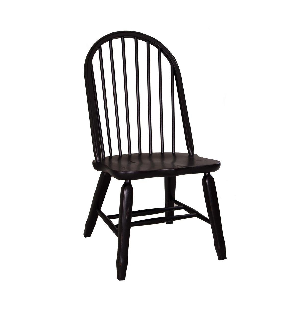 Click here for Liberty Furniture Bow Back Side Chair - Black - Br... prices