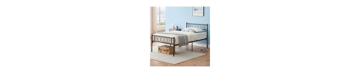 Click here for gaomon Twin Size Platform Bed Frame with Headboard... prices