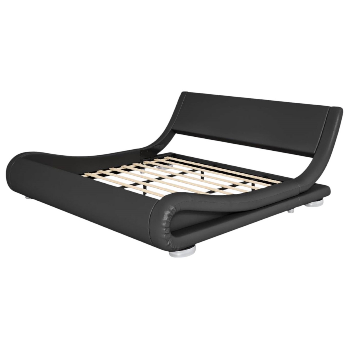 Click here for Slickblue Modern Upholstered Platform Bed Frame wi... prices