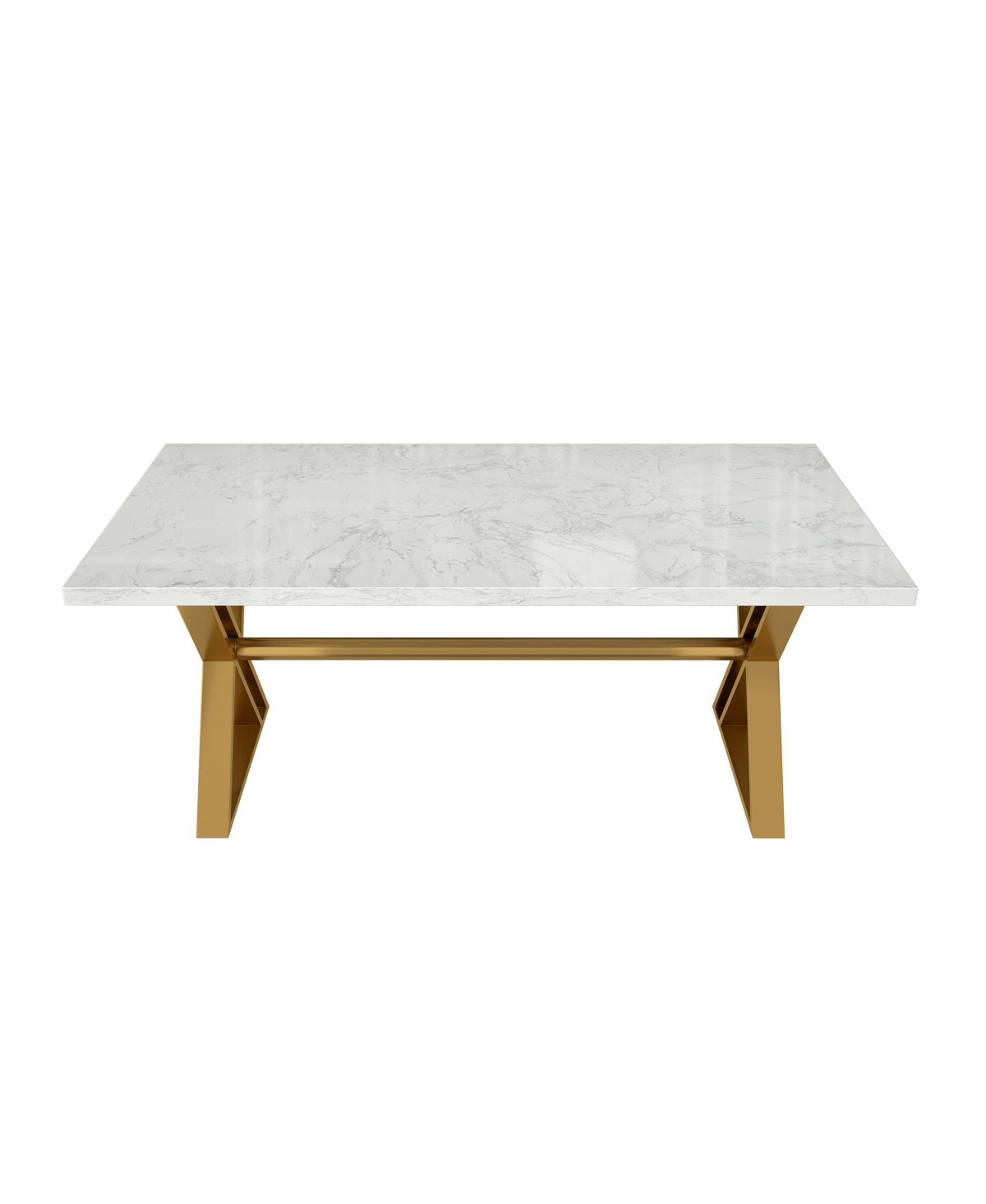 Click here for Boyel Living 70.8” Marble Dining Table with... prices