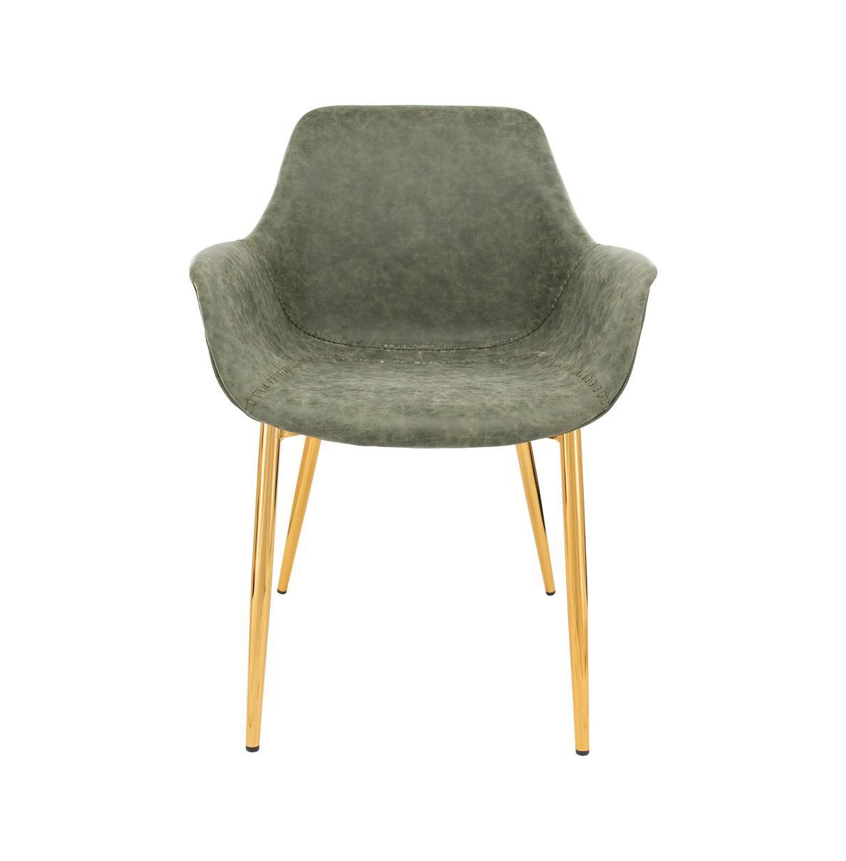 Click here for LeisureMod Markley Modern Leather Dining Arm Chair... prices