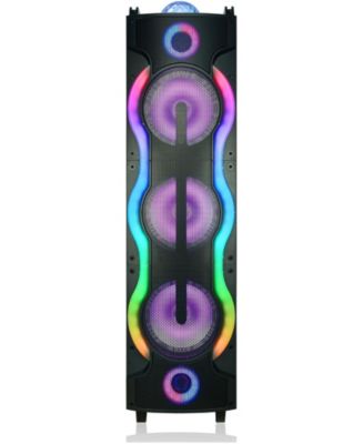 TOPTECH SKY-30 Bluetooth Speaker, 3x10" Woofers, Disco Lights - Macy's