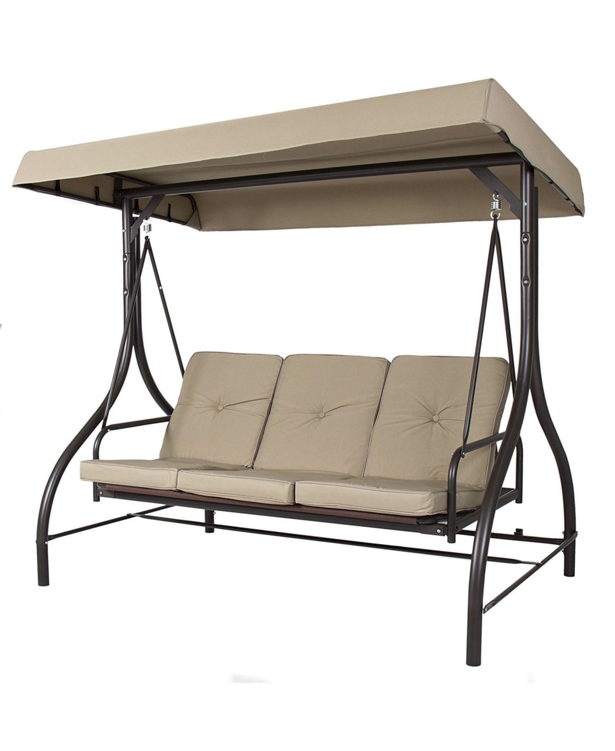 Click here for Slickblue 3-Seat Outdoor Porch Deck Patio Canopy S... prices