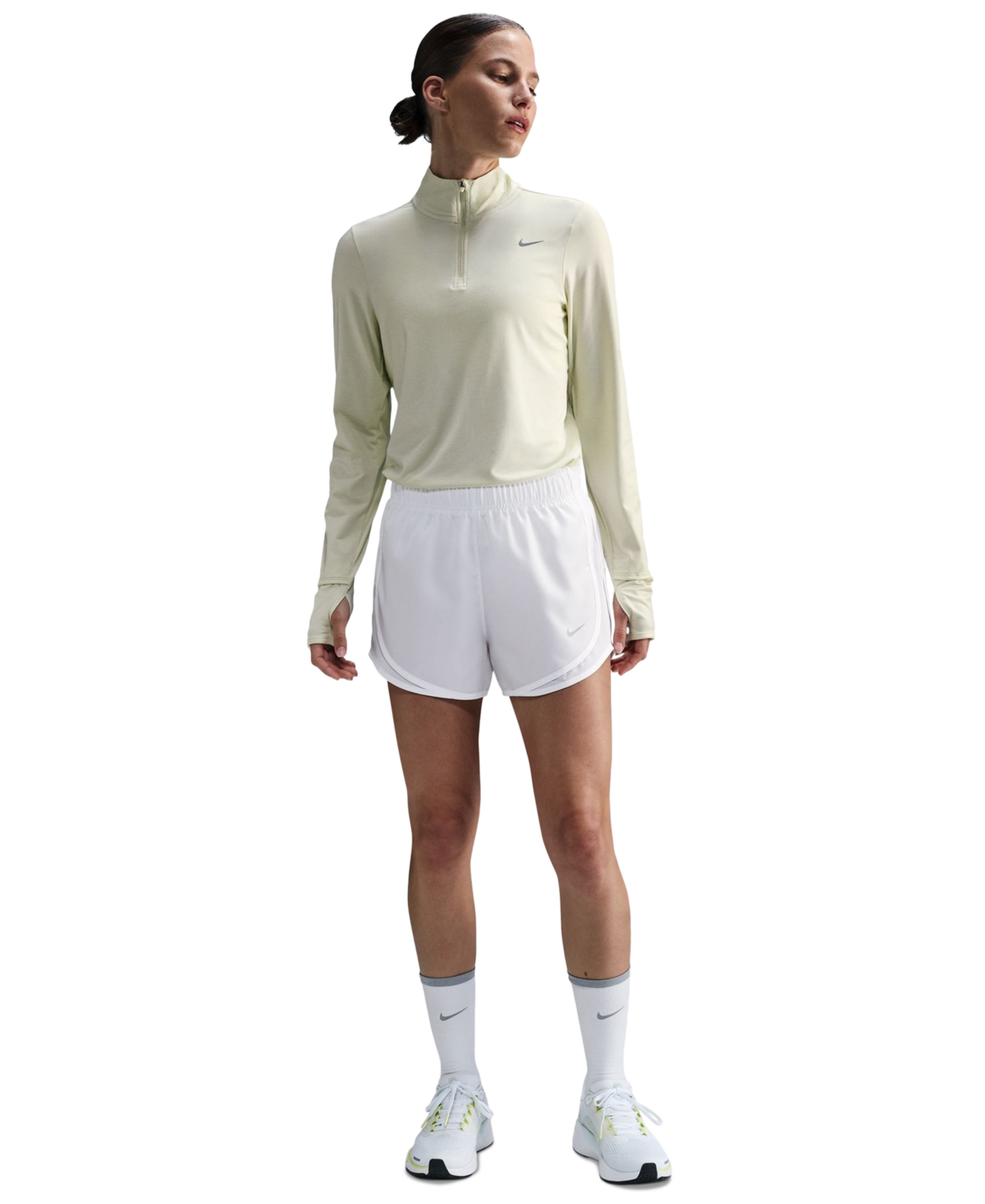 Click here for Nike Womens Tempo Dri-fit Mid Rise Running Shorts... prices