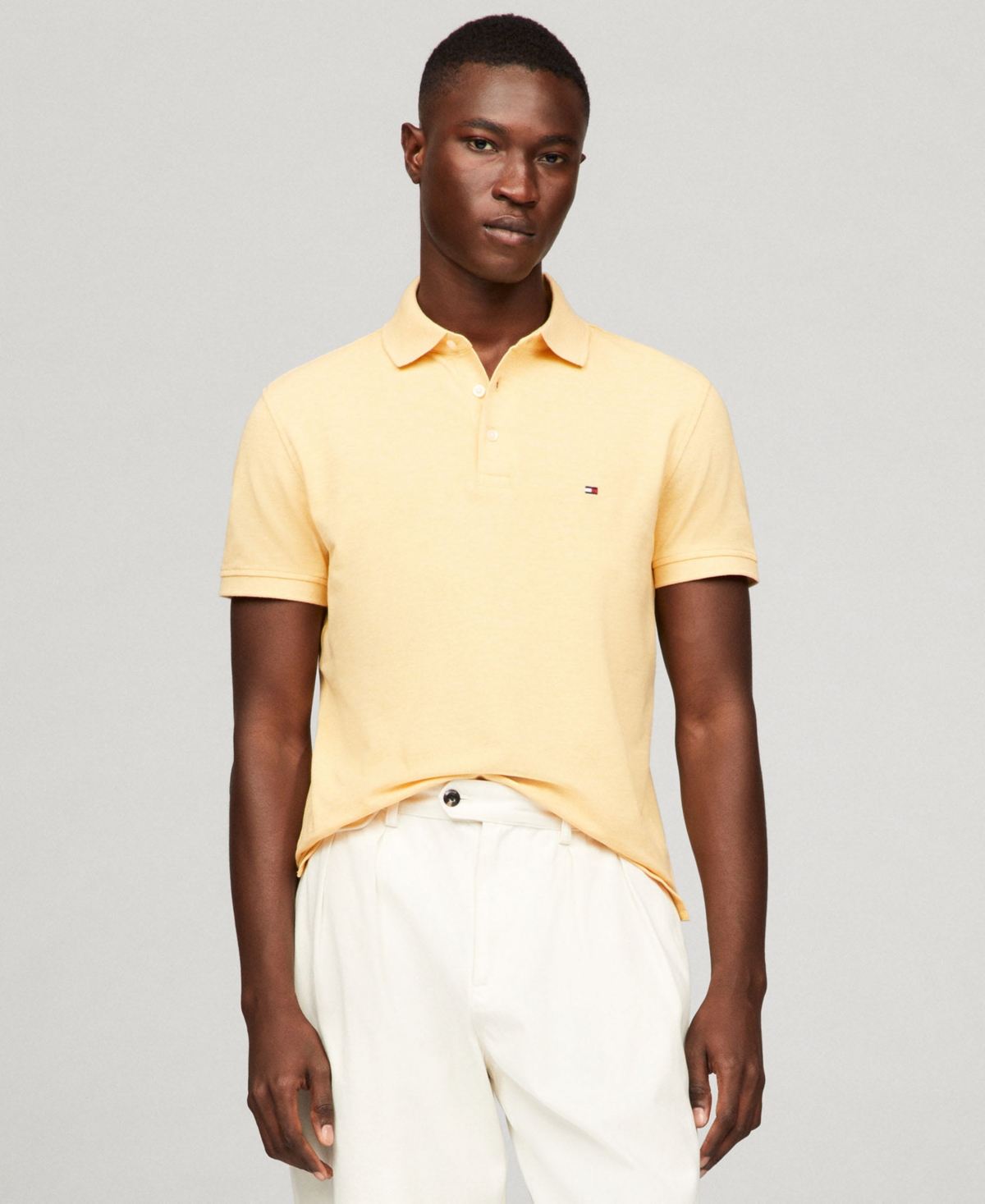 Click here for Tommy Hilfiger Mens 1985 Slim Fit Polo Shirt - Cit... prices