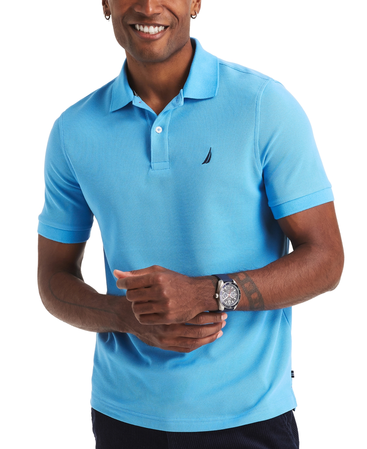Click here for Nautica Mens Classic-Fit Performance Deck Polo Shi... prices