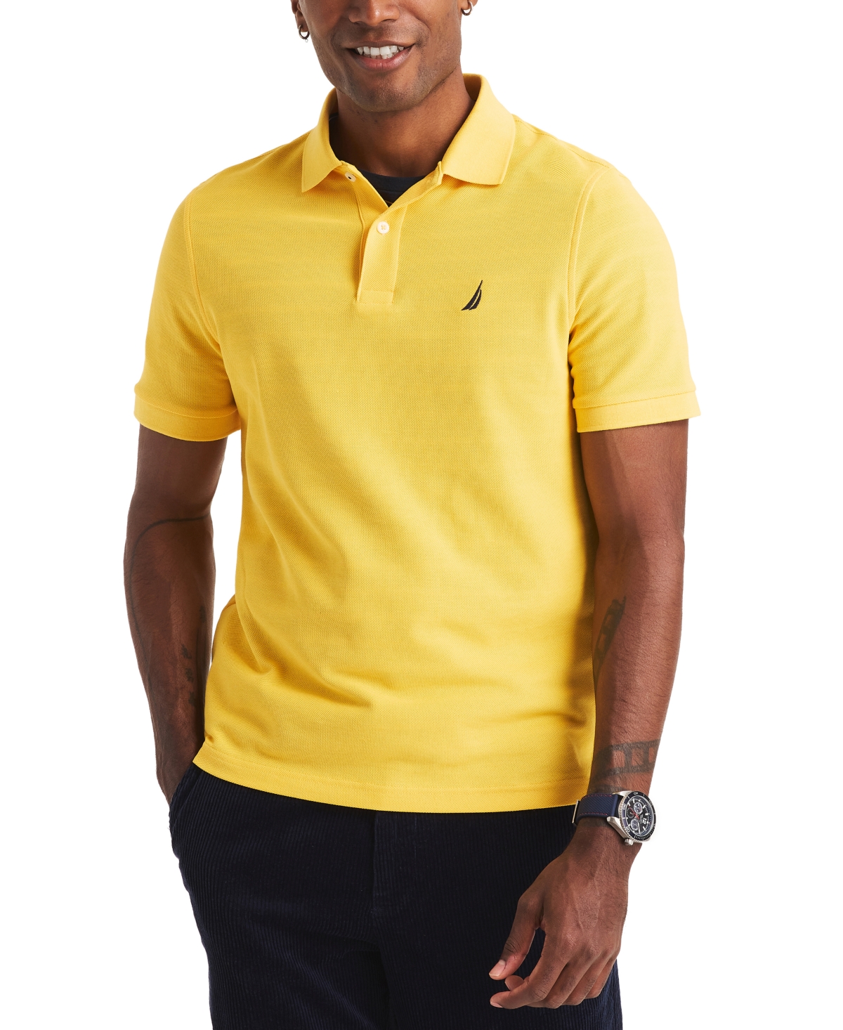 Click here for Nautica Mens Classic-Fit Performance Deck Polo Shi... prices