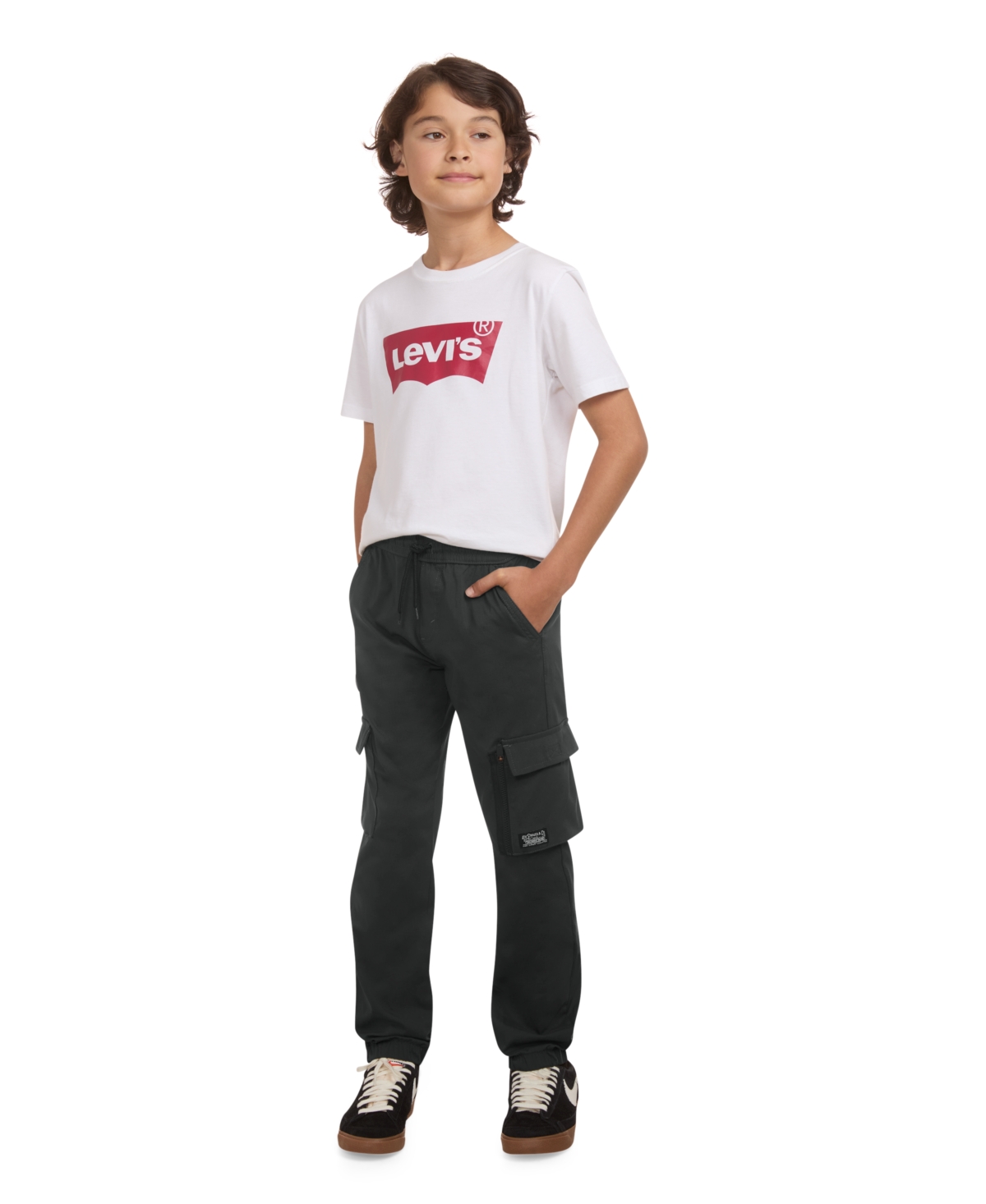 Click here for Levis Little Boys Tech Stretch Cargo Jogger Pants... prices