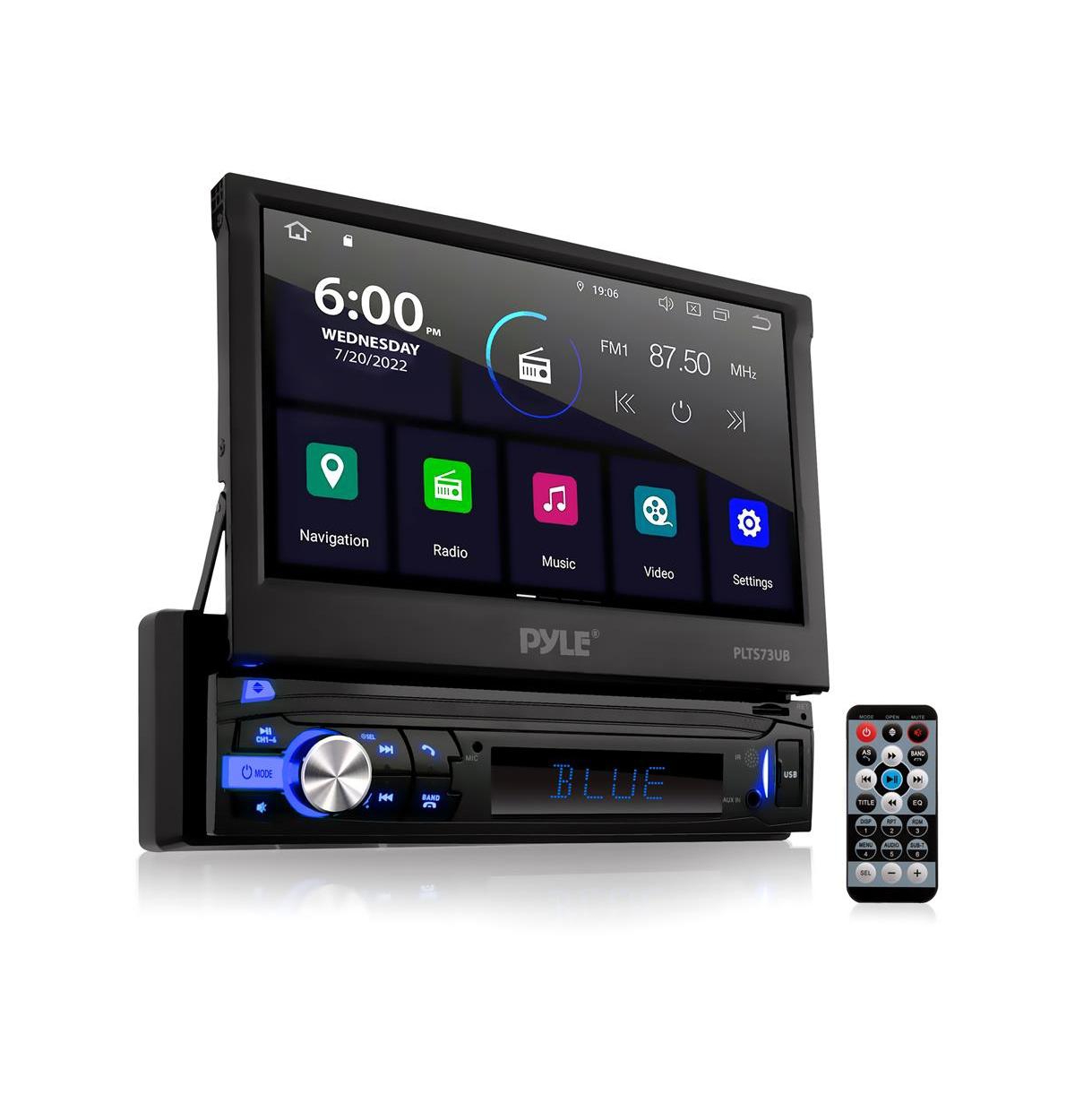 Click here for Pyle Single Din Car Stereo Receiver  7 Motorized T... prices