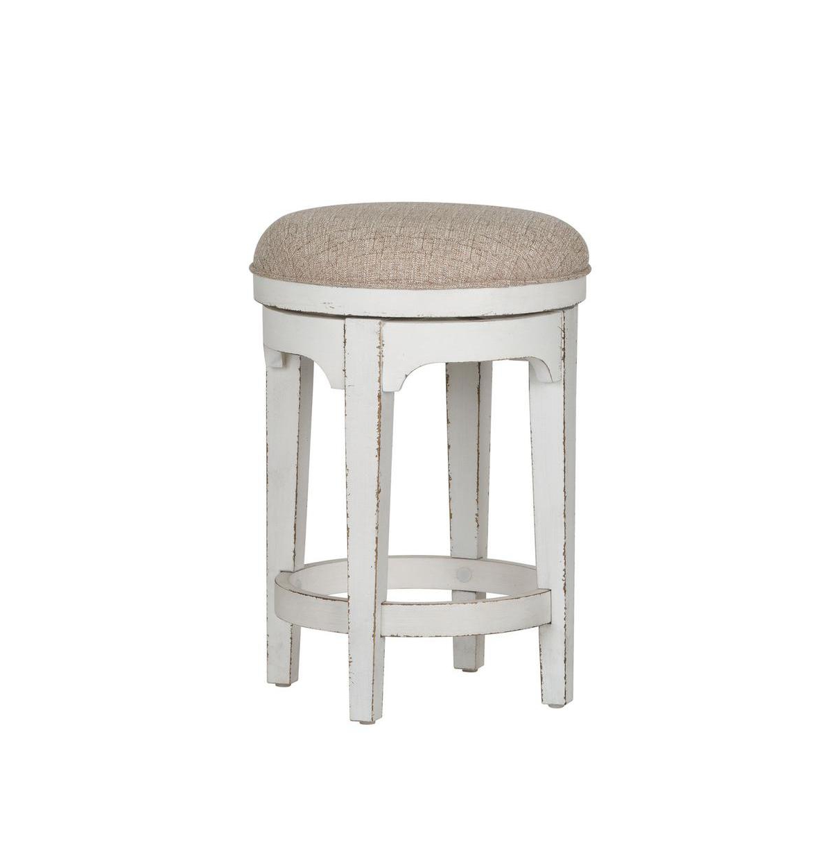 Click here for Liberty Furniture Console Swivel Stool - White prices